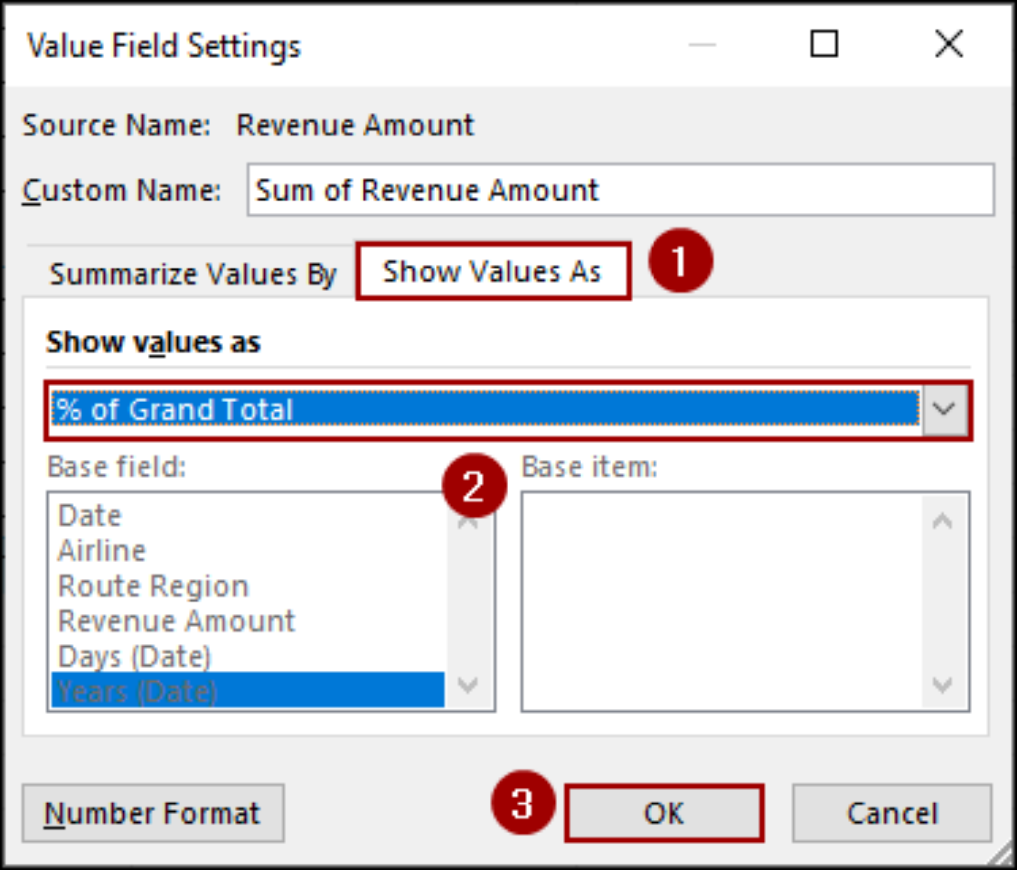 How to Calculate Percentage of Grand Total in Excel Pivot Table - Excel ...
