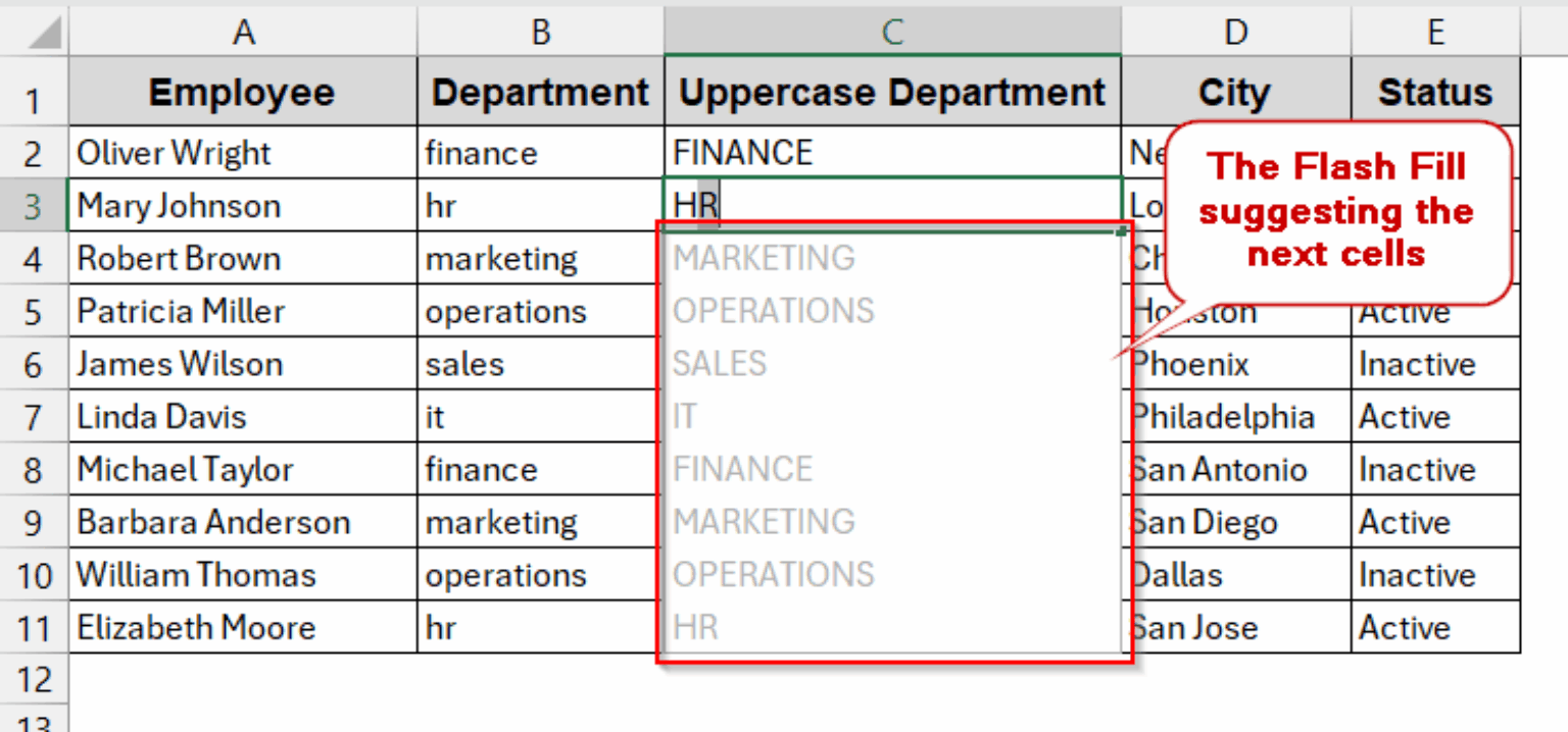 How to Capitalize All Letters in Excel Without a Formula - Excel Insider
