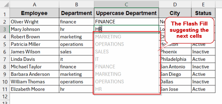 How to Capitalize All Letters in Excel Without a Formula - Excel Insider