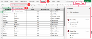 How to Check Edit History in Excel Online (2 Quick Ways) - Excel Insider