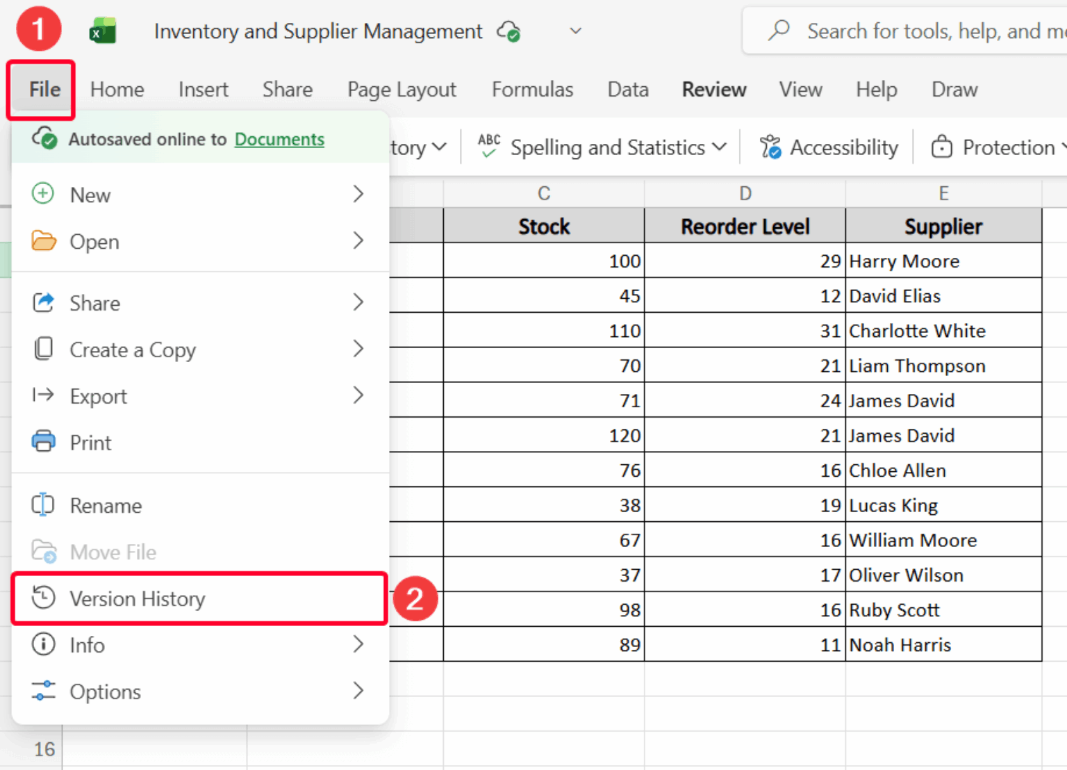 How to Check Edit History in Excel Online (2 Quick Ways) - Excel Insider