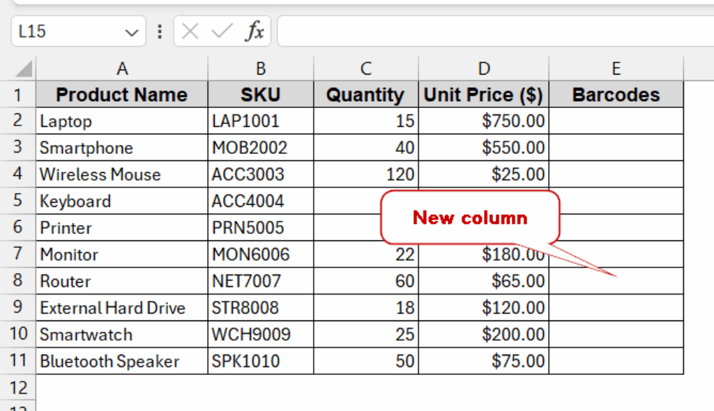 How to Create Code 39 Barcode Font in Excel (3 Suitable Ways) - Excel ...
