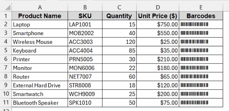 How to Create Code 39 Barcode Font in Excel (3 Suitable Ways) - Excel ...