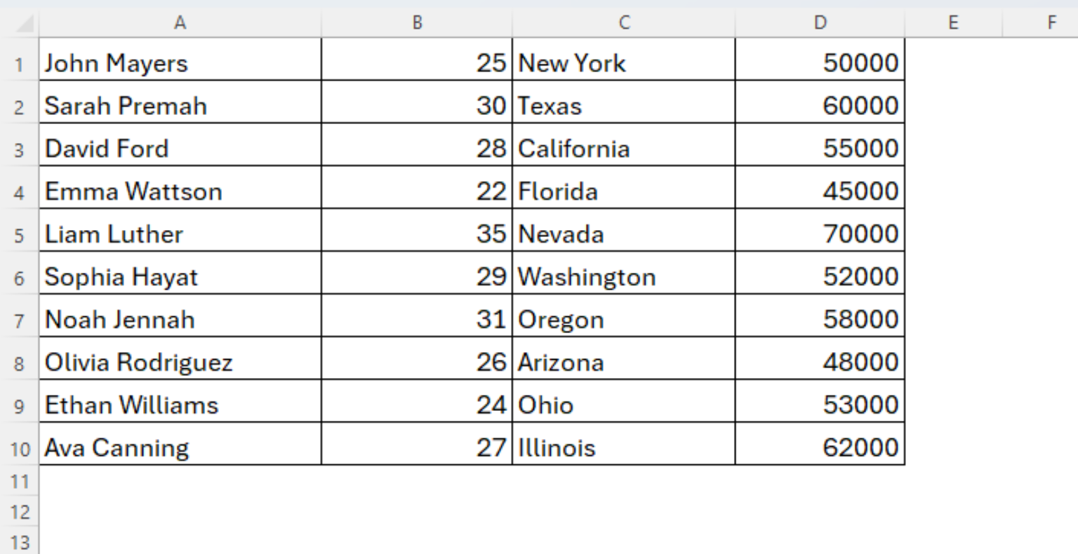 How to Create Column Headers in Excel (4 Suitable Ways) - Excel Insider