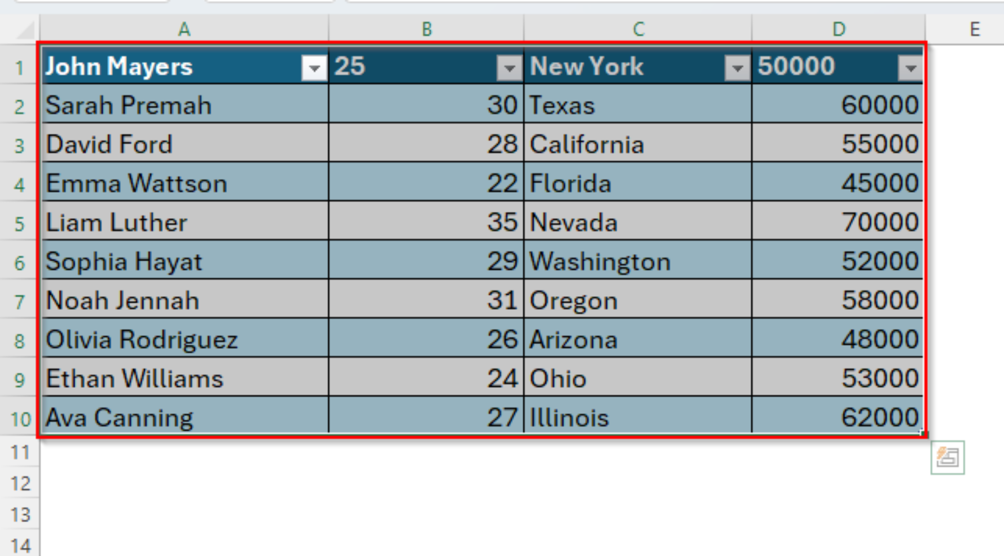 How to Create Column Headers in Excel (4 Suitable Ways) - Excel Insider