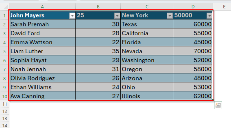 How to Create Column Headers in Excel (4 Suitable Ways) - Excel Insider