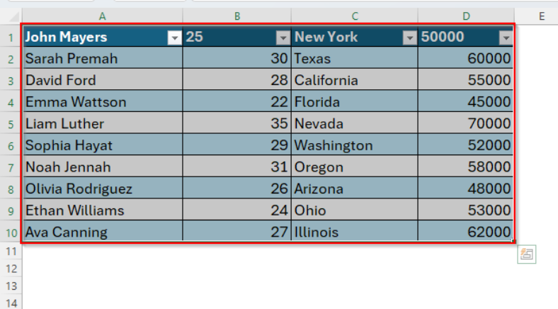 How to Create Column Headers in Excel (4 Suitable Ways) - Excel Insider