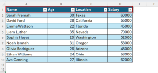 How to Create Column Headers in Excel (4 Suitable Ways) - Excel Insider