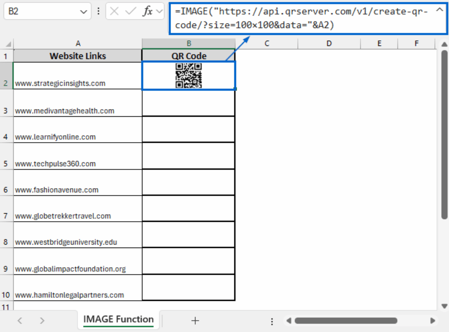 How to Create QR Codes in Excel (3 Effective Ways) - Excel Insider