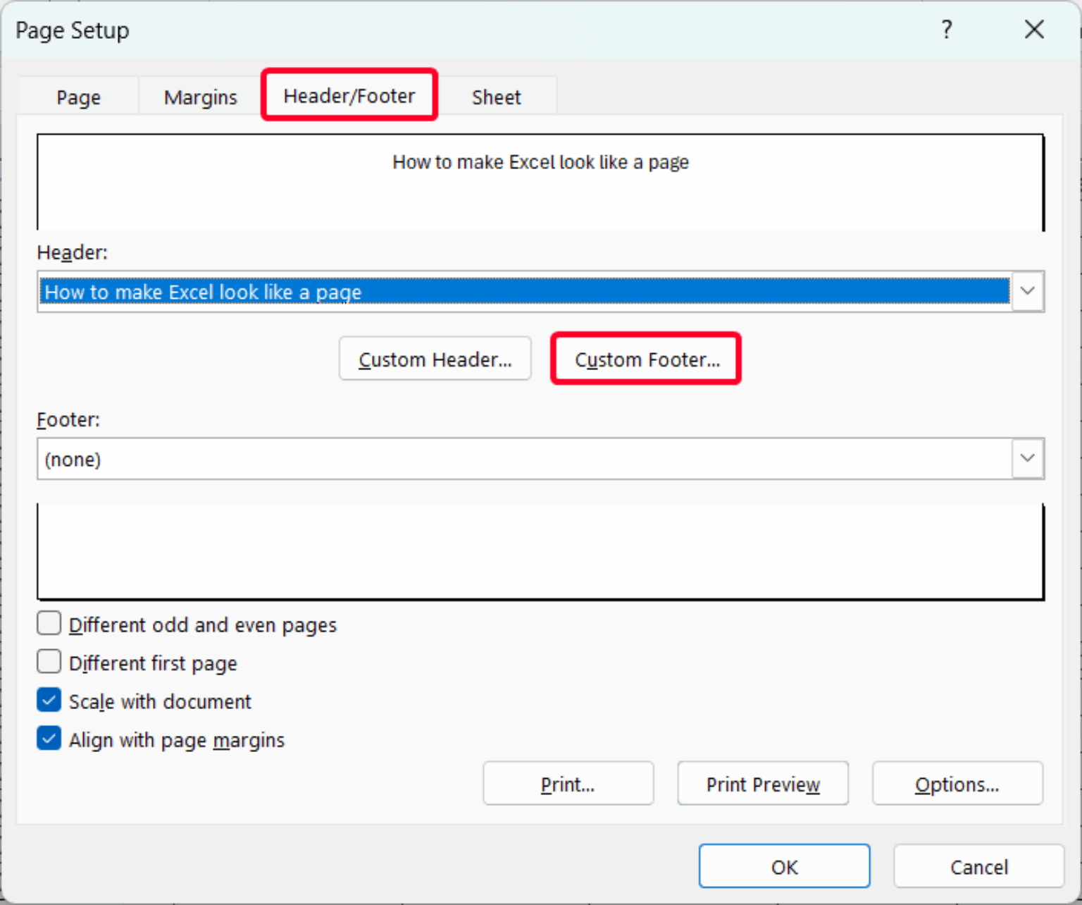 How to Make Excel Look Like a Page (with Simple Steps) - Excel Insider