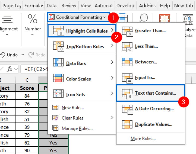 How to Make Yes Green and No Red in Excel (5 Examples) - Excel Insider