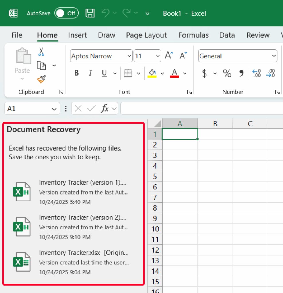 How to Recover Excel File After Crash (6 Possible Solutions) - Excel ...