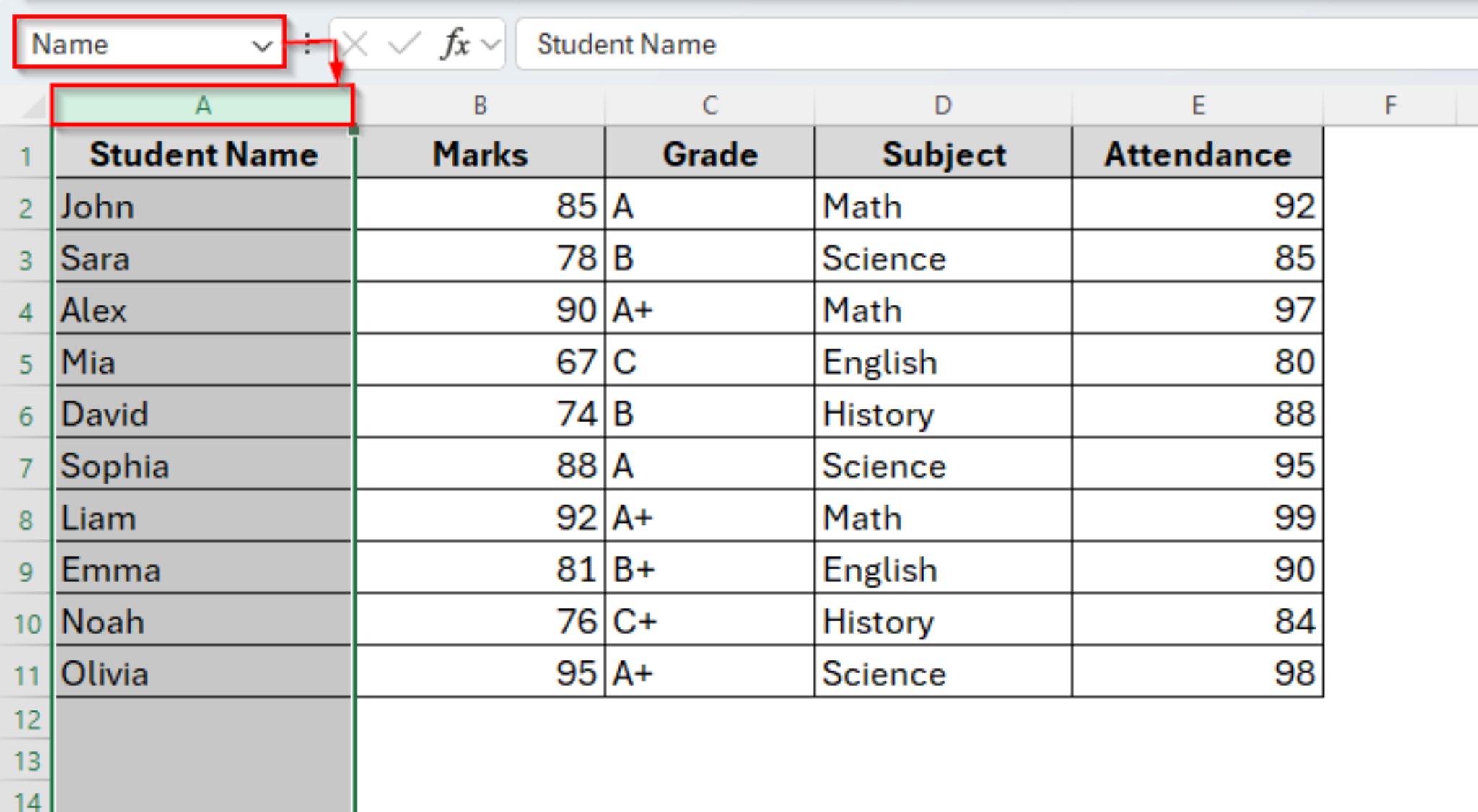How to Rename a Column in Excel (4 Easy Ways) - Excel Insider