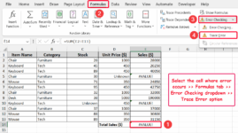 How to Trace Errors in Excel (2 Easy Methods) - Excel Insider