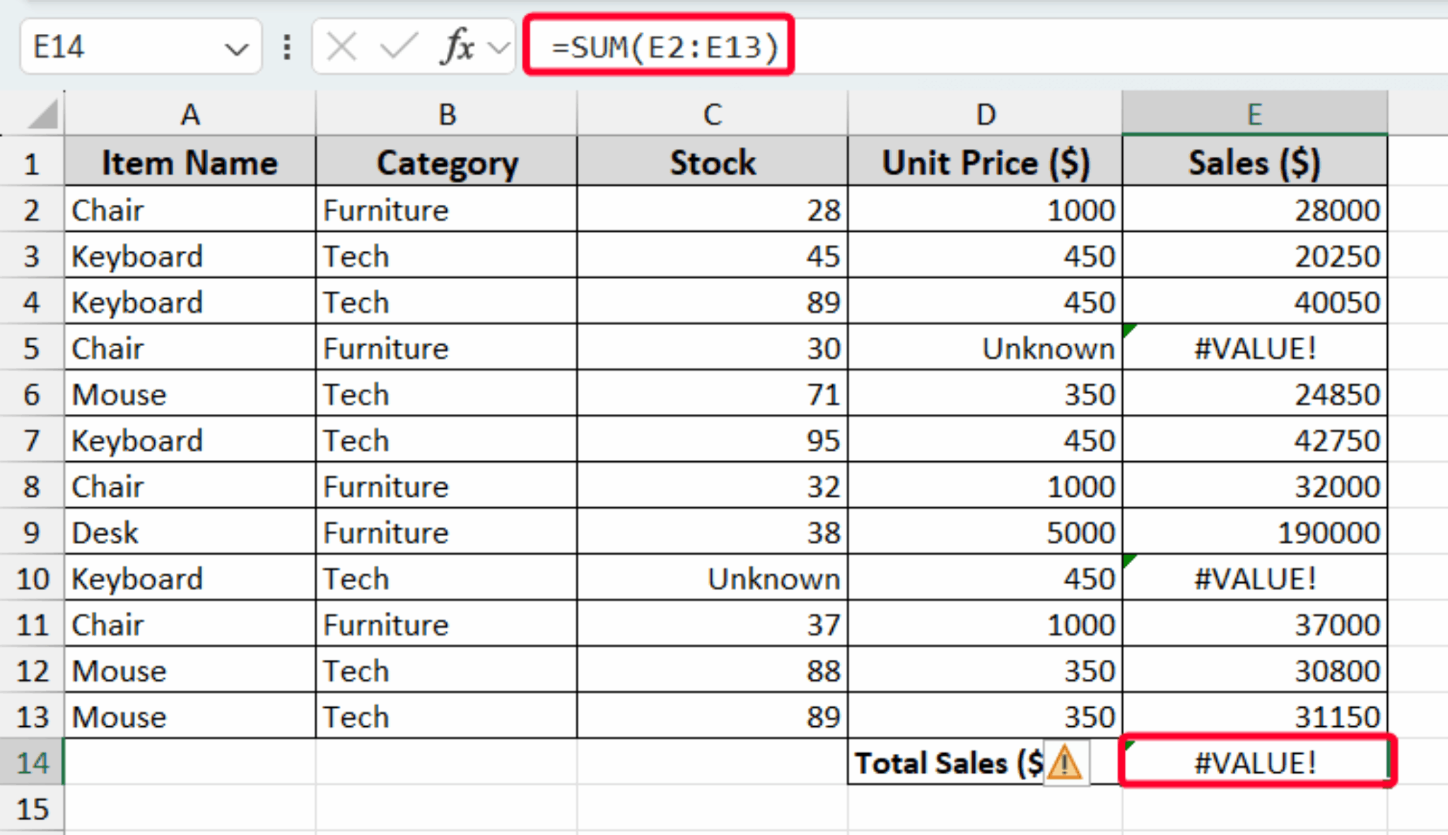 How to Trace Errors in Excel (2 Easy Methods) - Excel Insider