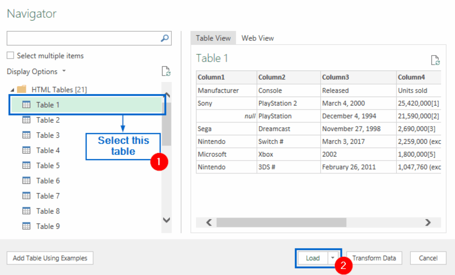 How to Import Table from Website to Excel (3 Different Ways) - Excel ...
