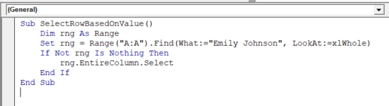 How to Select Range Based on Cell Value with Excel VBA - Excel Insider