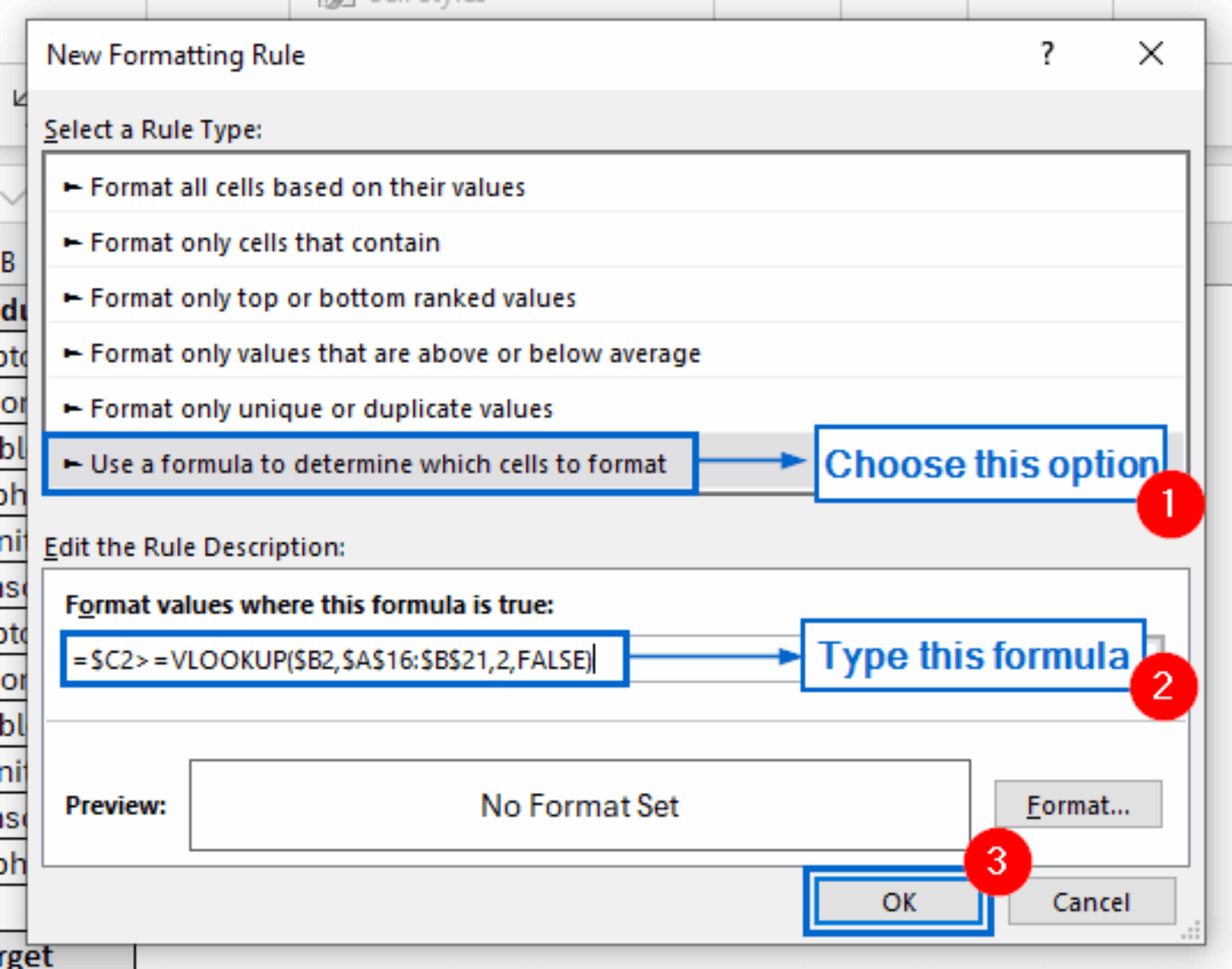 How to Use Conditional Formatting Based on VLOOKUP in Excel - Excel Insider