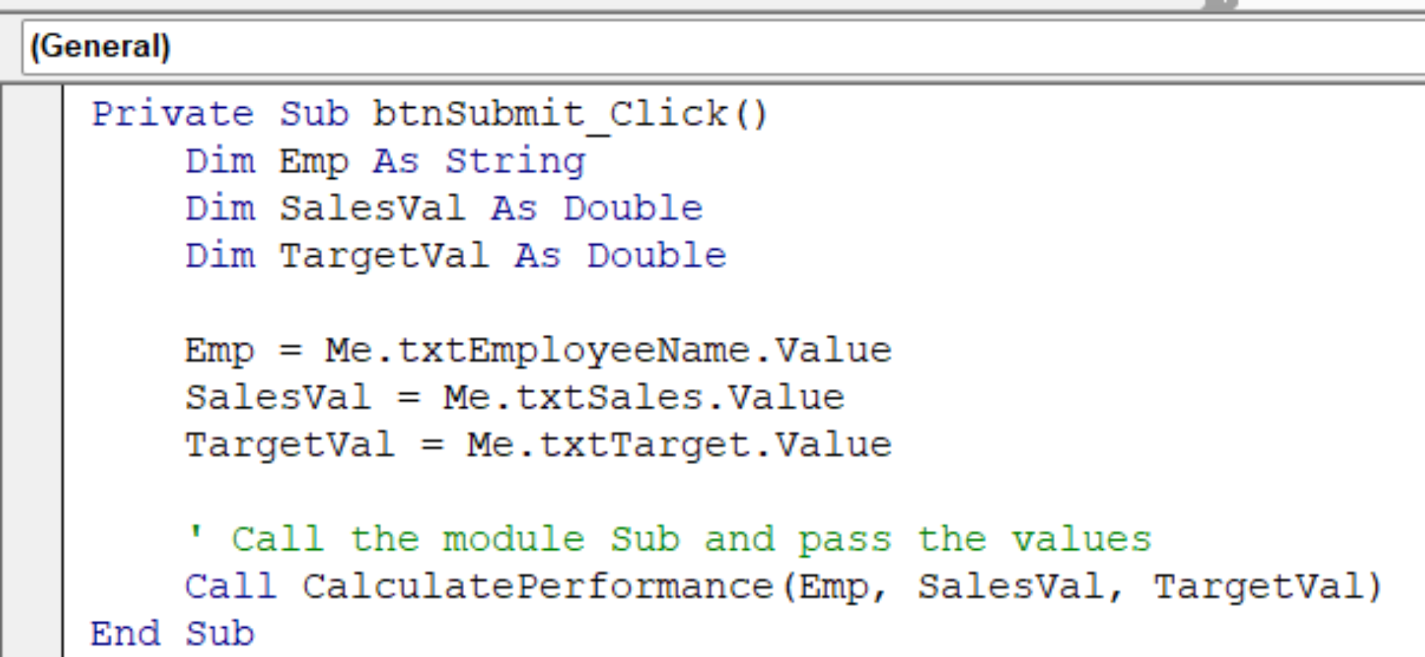 How to Pass Variables from a UserForm to a Module in Excel VBA - Excel ...