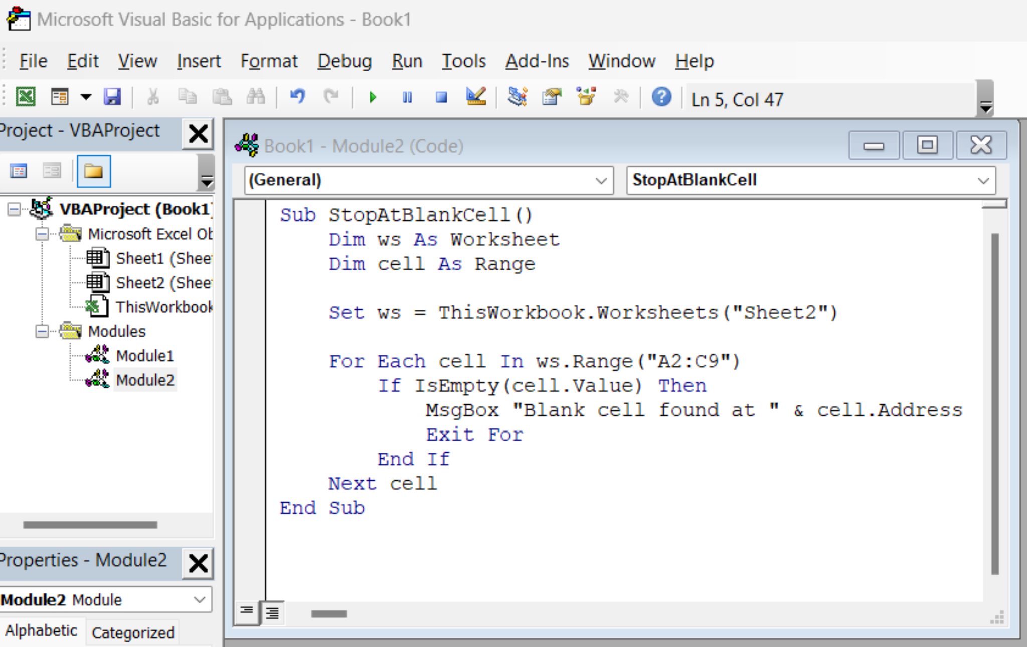 How to Use Exit For Loop in Excel VBA (with 3 Practical Examples ...