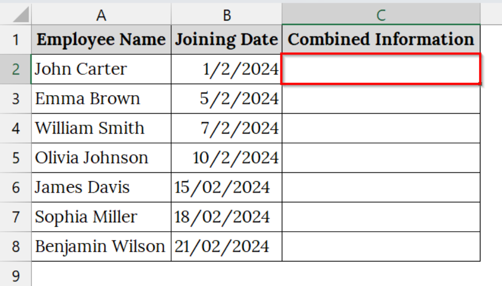How to Combine Date and Text in Excel (4 Suitable Methods) - Excel Insider