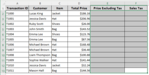 How to Use Sales Tax Formula in Excel (Including VBA) - Excel Insider