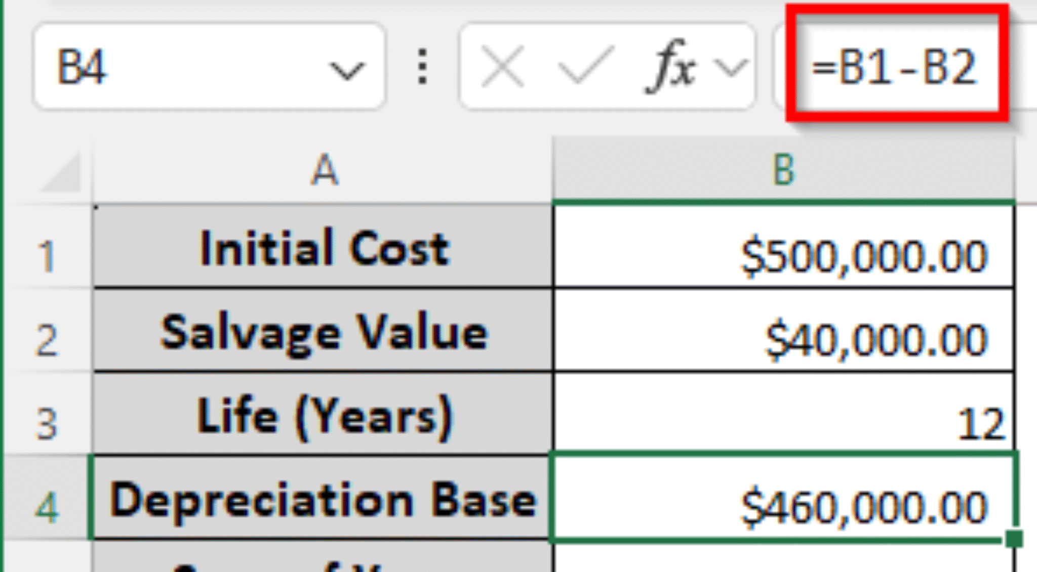 How to Use Sum of Years’ Digits Depreciation Formula in Excel - Excel ...